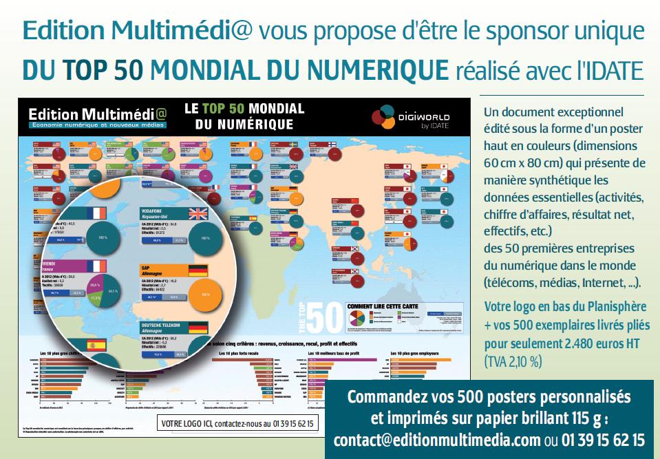 Promotion Logo sur Planisphère à 500 ex | Edition Multimédi@